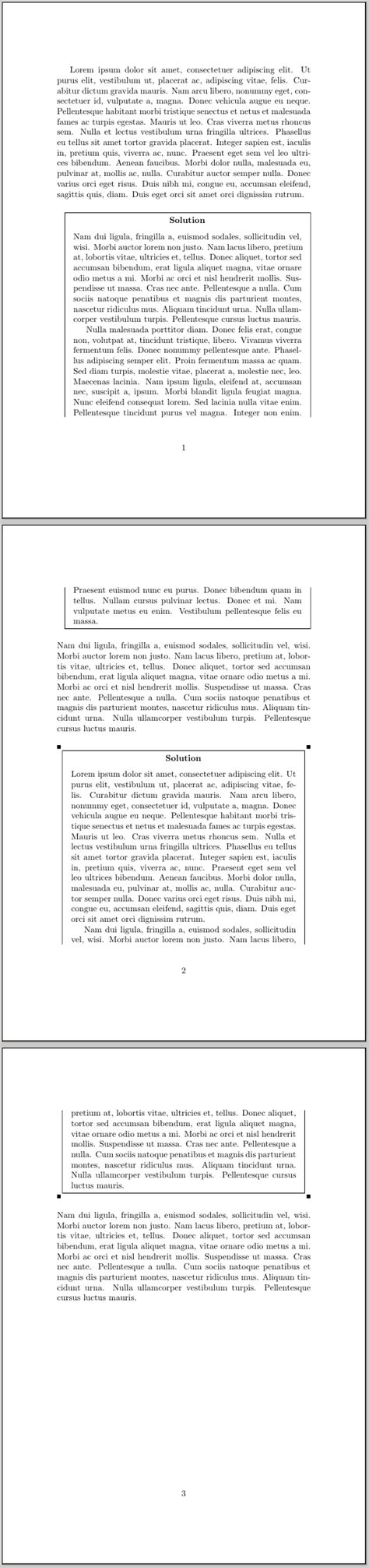 indentation indented box that split in multiple pages tex latex