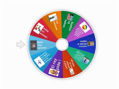 La Ruleta De Educacion Fisica Spin The Wheel