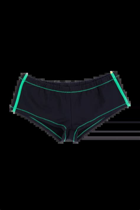 Lil Syna Graphic Hot Pants Blacklime New Arival