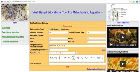 Artificial Bee Colony Optimization Page Download Scientific Diagram