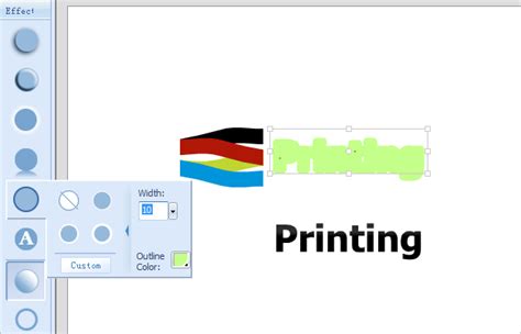 How To Add Text Outline In Sothink Logo Maker