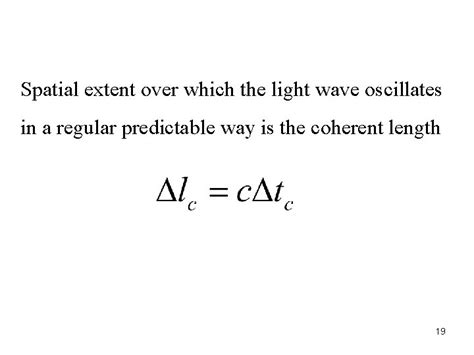 Coherence Spatial Temporal Interference Youngs Double Slit Experiment