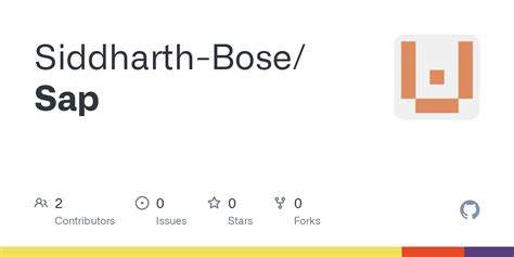 Github Siddharth Bosesap