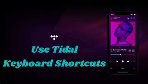How To Use Tidal Keyboard Shortcuts For Faster Control Updated Guide