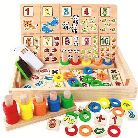Заказать Деревянная игрушка Многофункциональный набор «Математика ...