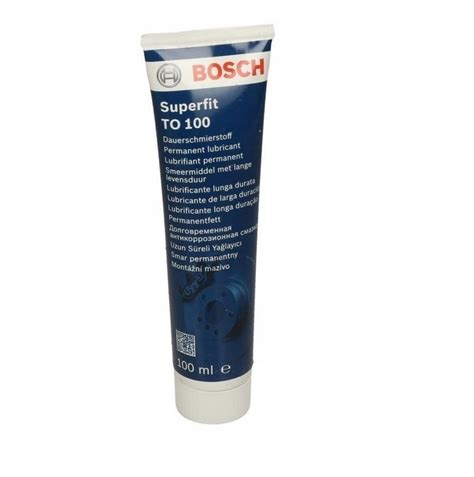 BOSCH SUPERFIT PASTA DO ZACISKÓW HAMULCOWYCH 100ML - 8393307479 ...