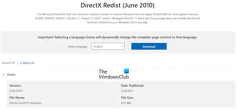 不支持的 Directx 版本，启动游戏时找不到支持的 Directx 版本 Tech Club