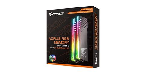 GIGABYTE AORUS RGB Memory DDR4 16GB 2x8GB 3200MHz AORUS 3200MHZ OS Jordan