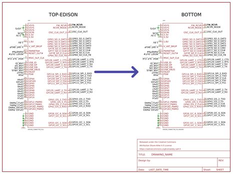 Block For Intel Edison I C Open Hardware OSHWLab