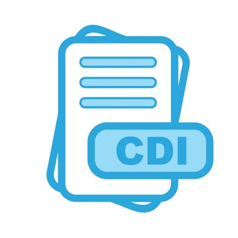 66 Cdi File Format Icon Royalty Free Images Stock Photos Pictures Shutterstock