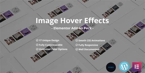 Bild Thumb Hover Effekte Sammlung Elementor Page Builder Agentur Zweigelb