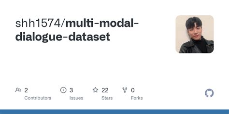 Github Shh1574multi Modal Dialogue Dataset