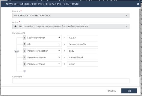 Cloudguard Appsec The Full Exception And Manual Check Point