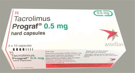 Tacrolimus Prograf 0 5mg Hard Capsules At Rs 990 Box Pharmaceutical Capsules In New Delhi ID