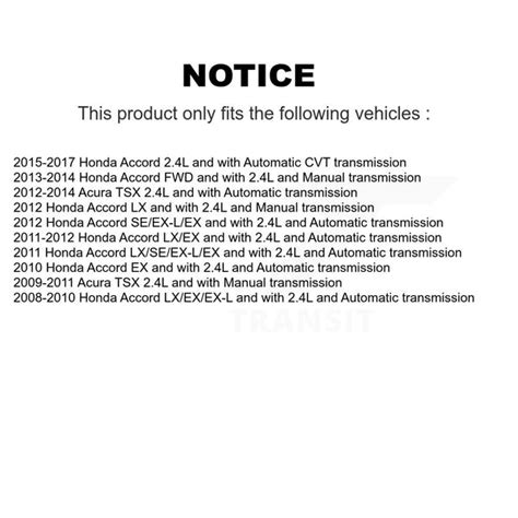 Front Right Cv Axle Shaft Kugel Ncv Ho36122