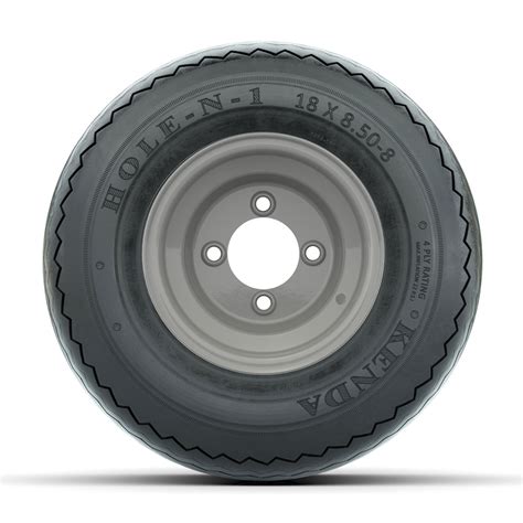 Buggies Unlimited Premounted Kenda Tire And Gray Steel Wheel