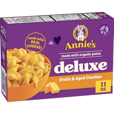 Annies Deluxe Rich And Creamy Classic Cheddar Mac And Cheese