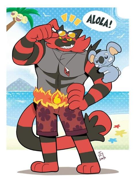 Incineroar Fanart Himama