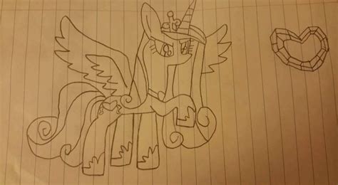 Princess Cadence Drawing By Angelabunny666 On Deviantart