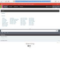 elasticsearch kibana 4 gives an error discover an error occurred