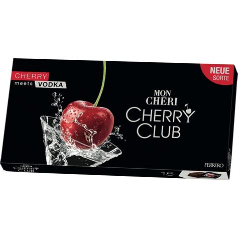 Купить Шоколадные конфеты Mon Cheri Cherry Club Vodka Ferrero в Одессе ...