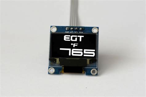 Oled 1 3 Digital Single Egt Exhaust Gas Temperature Gauge With Large Digits Zada Tech