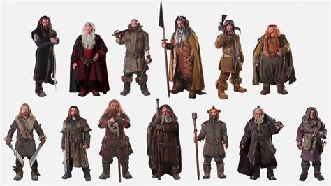 The Hobbit Dwarf Costumes