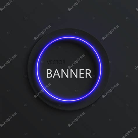 Vector Modern Neon Banner Background Stock Vector By ©trambo 128876462