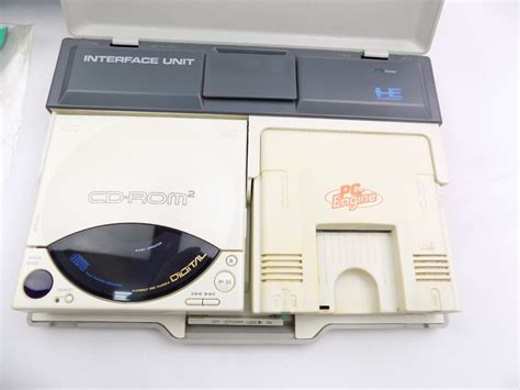 Boxed NEC PC Engine CD Rom System Console With Accessories Starboard Games