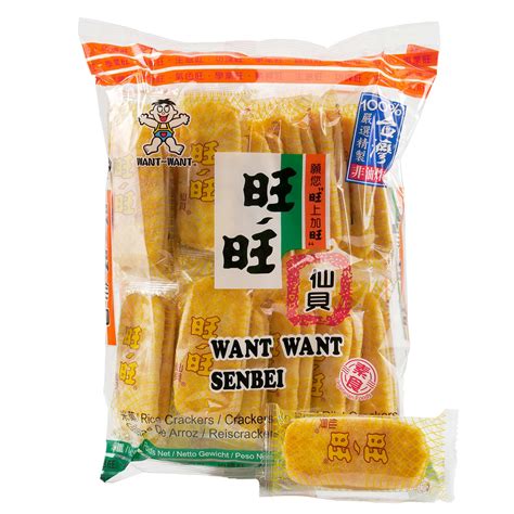 Senbei Rice Crackers Want Want