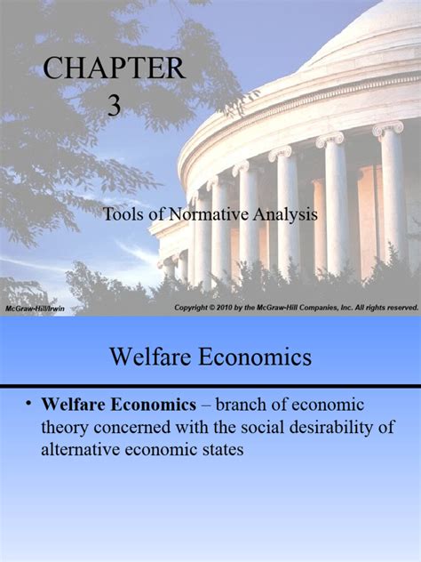 Public Finance Chapter 3 Tools For Normative Analysis Pdf Welfare Economics Utility