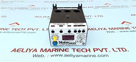 SYMCOM MOTOR SAVER MS777 OVERLOAD RELAY 20 90A Aeliya Marine
