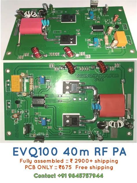 Diy Linear Amp Kit Evq100 Its Ham Radio