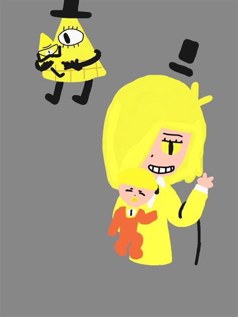 Human Bill Cipher And Son By Sanslovespugs On Deviantart