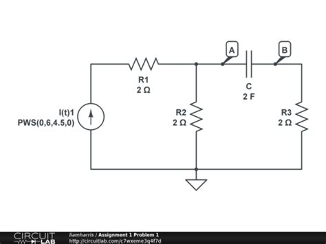 Assignment 1 Problem 1 CircuitLab