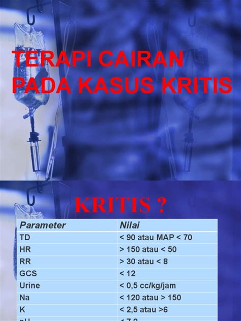Workshop Terapi Cairan Pdf