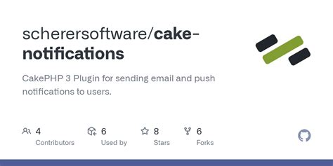 Github Scherersoftwarecake Notifications Cakephp 3 Plugin For