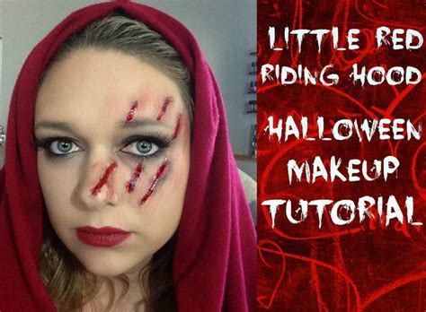 Little Red Riding Hood Halloween Makeup Tutorial Little Red Riding
