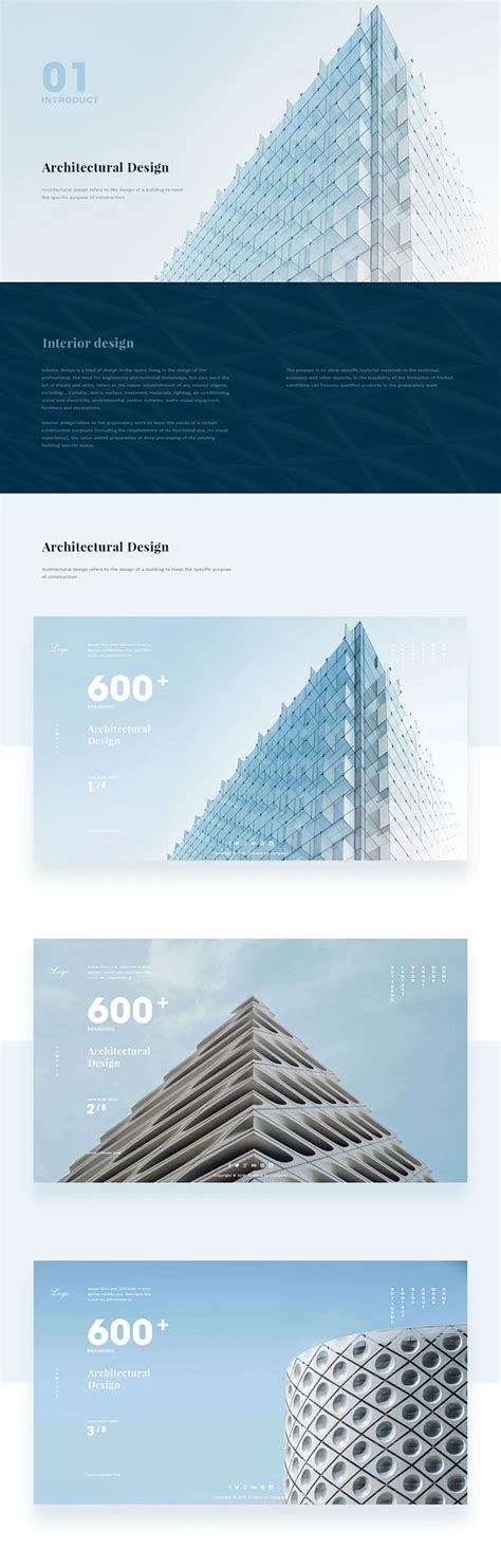 简洁网站页面设计 花瓣网