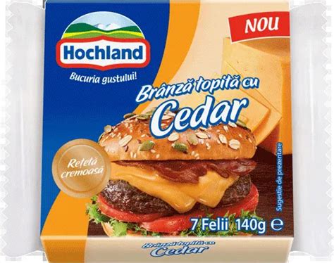 Топено сирене чедър слайс Hochland Billa Сравни цените