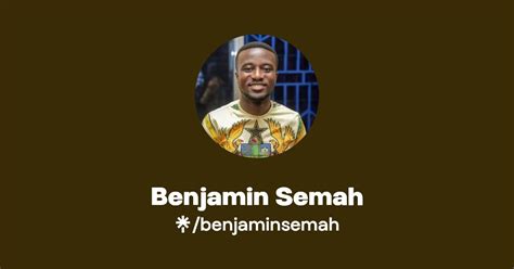 benjamin semah twitter linktree