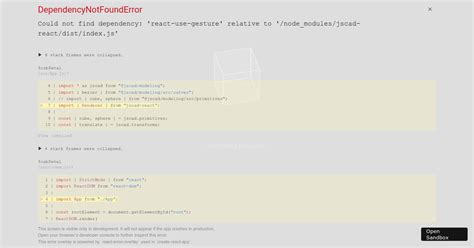 Jscad React Js Demo Forked Codesandbox Jscad React Js Demo Forked Codesandbox