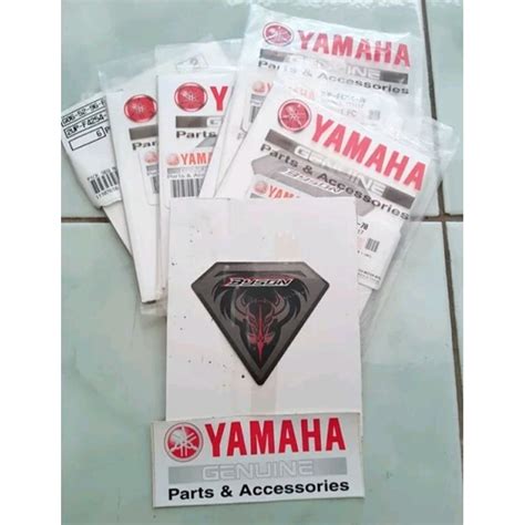 Jual Emblem Sticker Tangki Tanki Yamaha Byson Original Shopee Indonesia