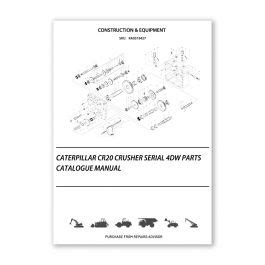 Caterpillar Cr20 Crusher Serial 4dw Parts Catalogue Manual