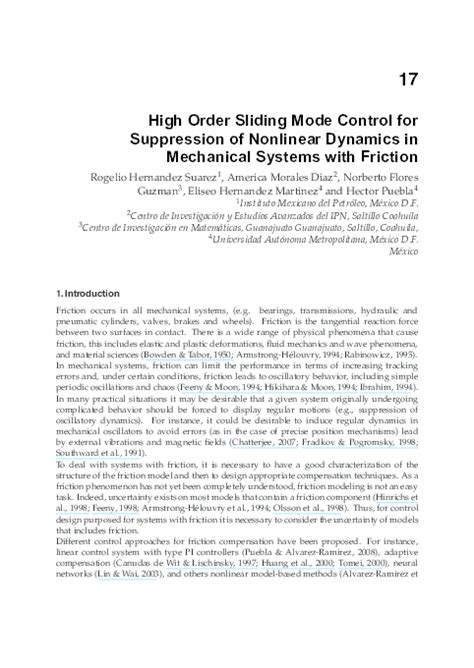 pdf a new continuously differentiable friction model for control