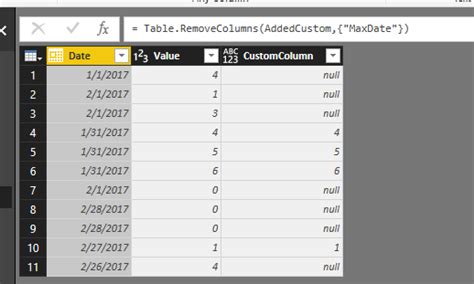 Solved Re Create Custom Column According Last Day Of The