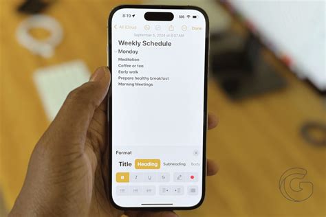 My Iphone Notes Were A Chaotic Mess Until I Started Using This New Ios 18 Feature Heres How