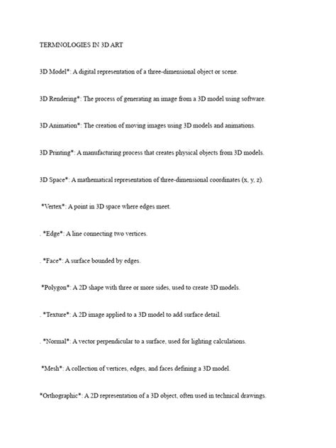 visual arts ss 1 pdf 3 d computer graphics 3 d modeling