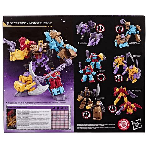 Decepticon Monstructor Combiner Transformers Age Of The Pri