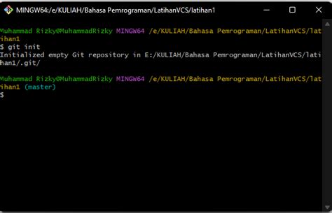 GitHub Mrizky19 LatihanVCS